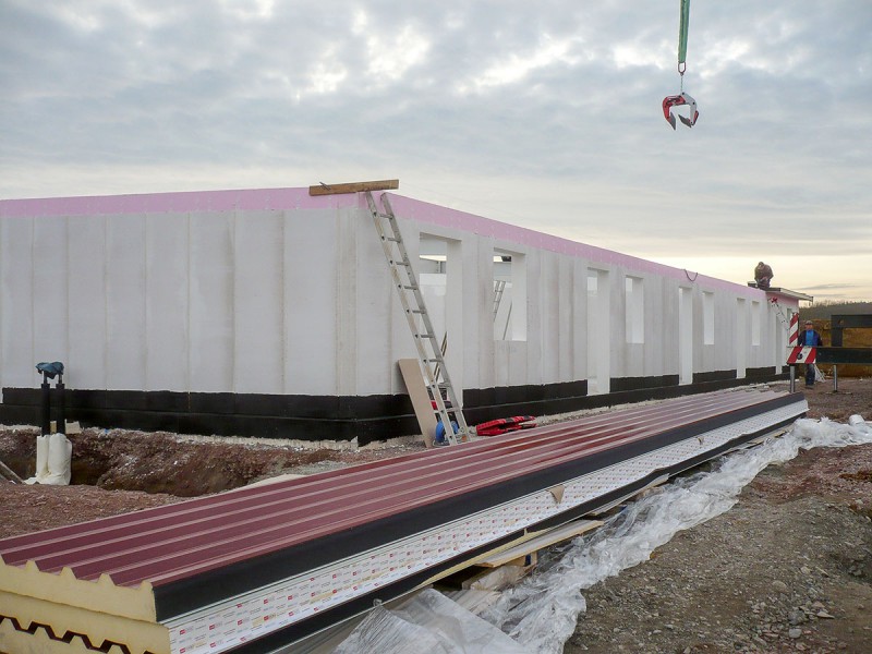 Referenzen | HELA Montagebau GmbH | Fassade & Dach aus Porenbeton oder ...